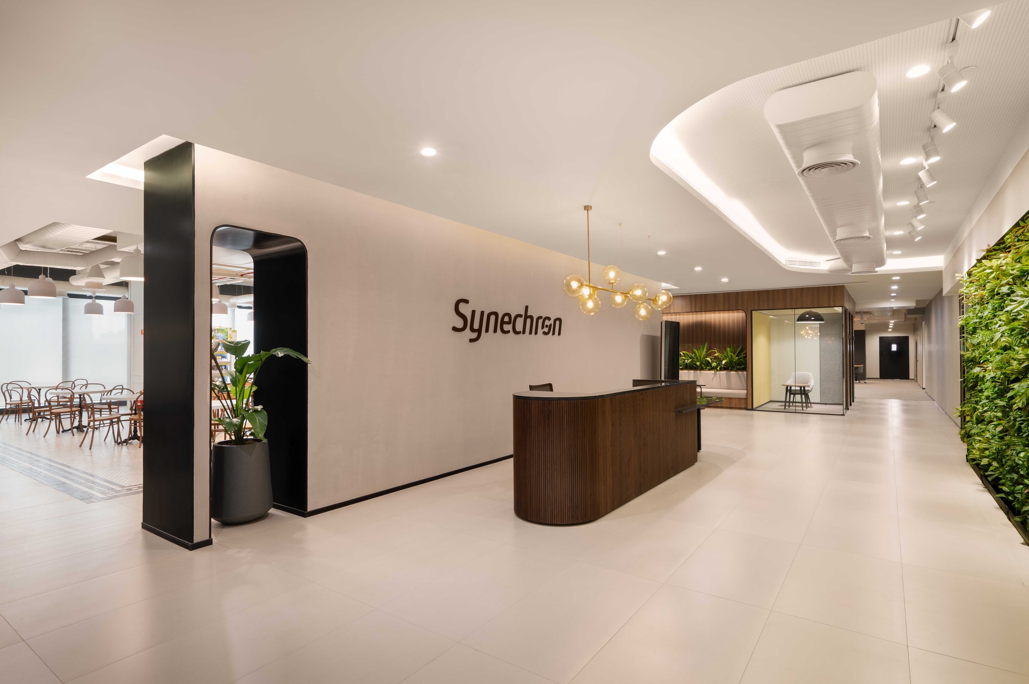 Synechron Pune Office Design | Space Matrix